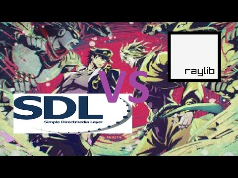 raylib vs sdl2 , performance comparison
