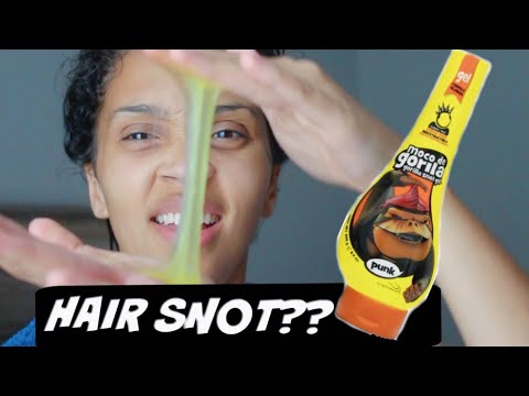 GORILLA SNOT HAIR GEL | First Impression Curly Hair Routine