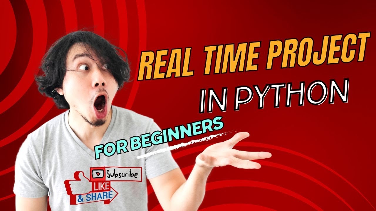 Python Project Real-Time Analysis For Beginners| Python Programming | Tutorial #python #coding