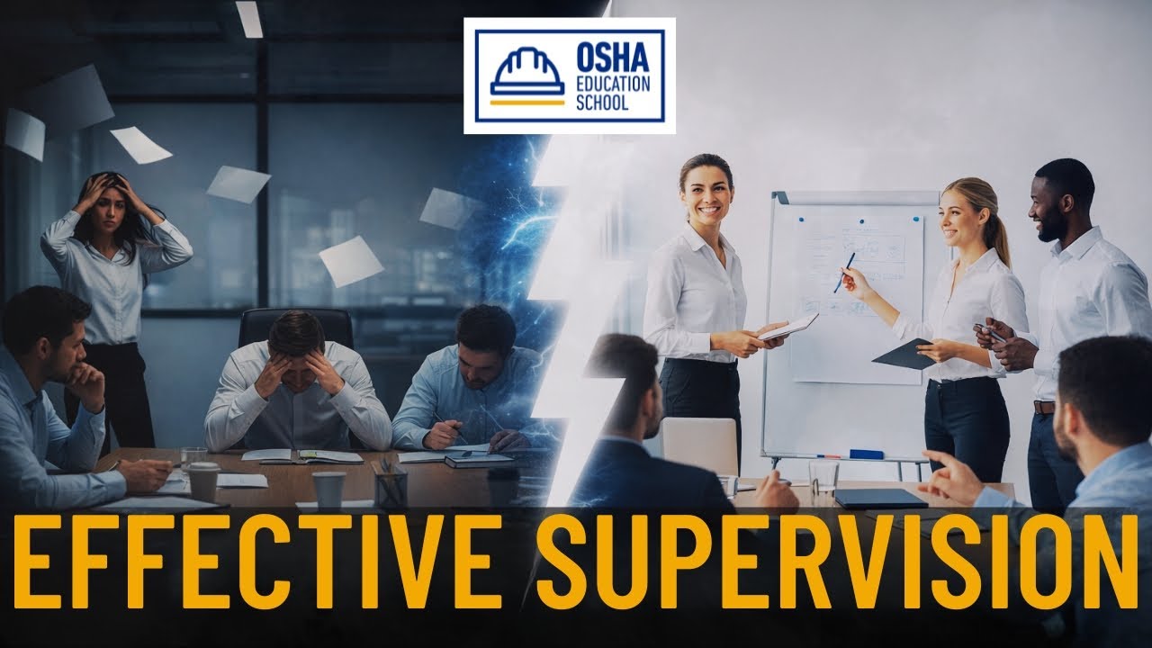 Effective Supervision Training | Leadership Skills | Workplace Safety Certification