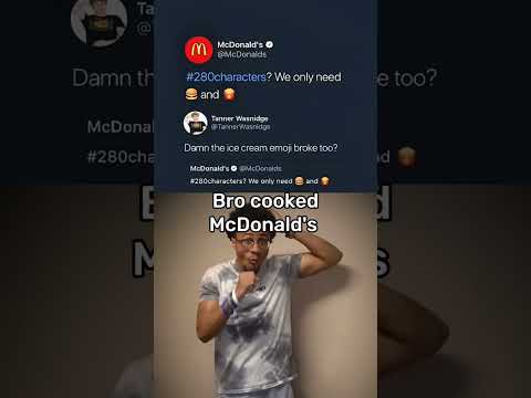 Bro cooked McDonald's π