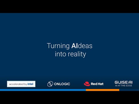 OnLogic, Intel, Red Hat, Guise AI Visual Inspection for Manufacturing Demo - AI/ML in Action