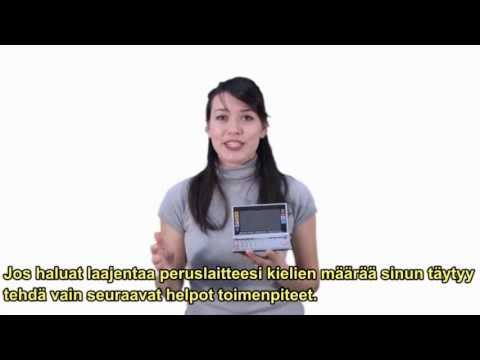 Suomi Englanti elektroninen sanakirja kääntäjä Language cards Finnish dictionary translator