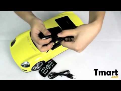 65.98 DM-777 Car Style 2.1 Channel Computer Speaker Yellow-81005560