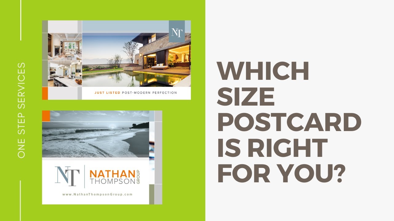 Which size postcard should you use?