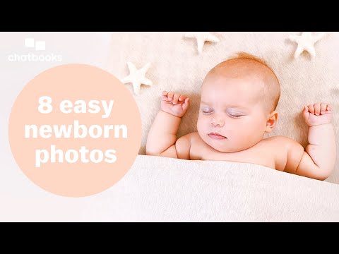 How To DIY A Newborn Photo Shoot at Home | Newborn Photo Ideas | Chatbooks