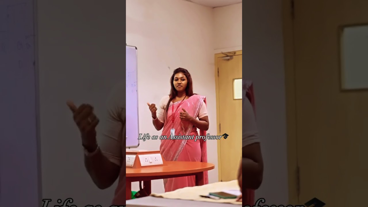 Life as an Assistant professor✨🫰🏻