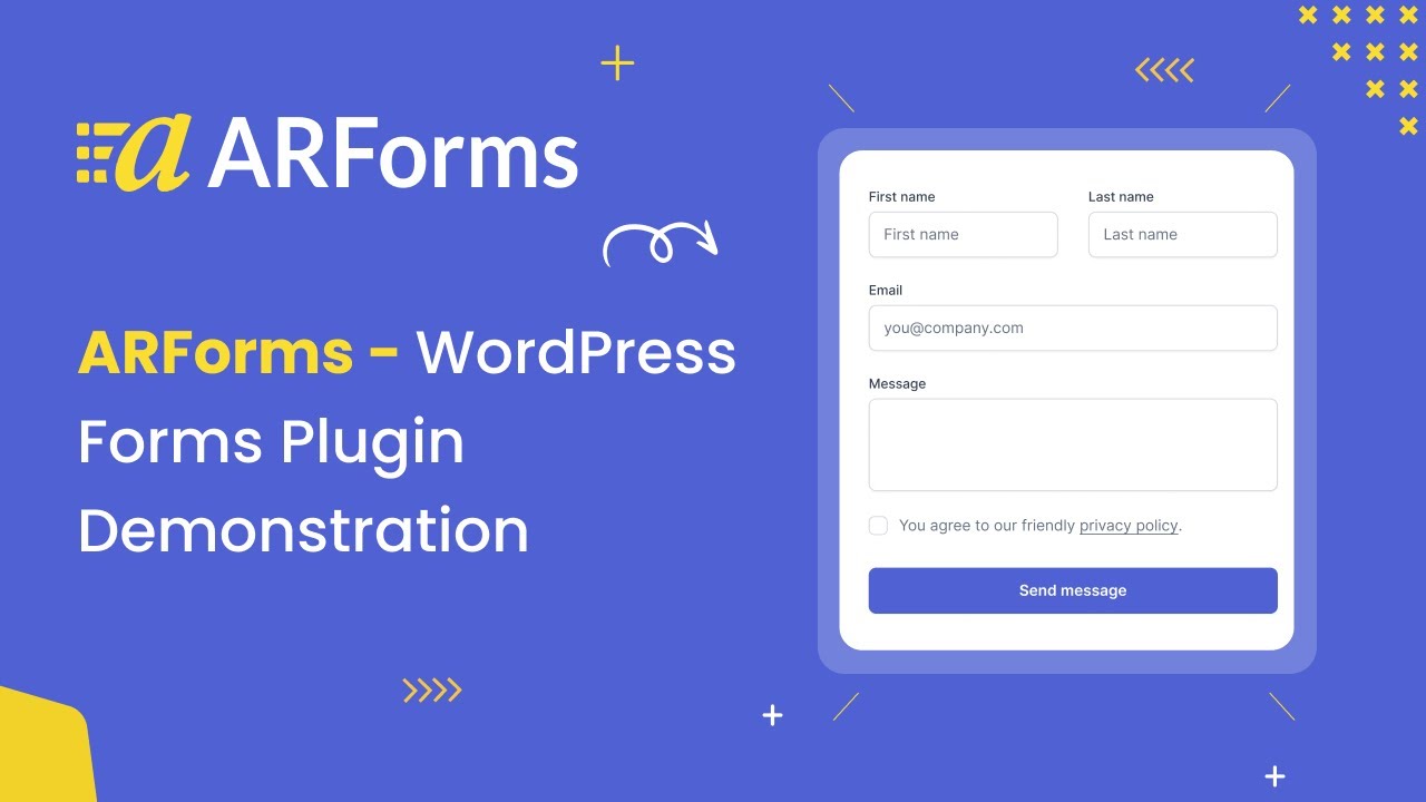 ARForms WordPress Forms Plugin Demonstration (old)