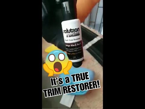 Why you need to restore Faded Trim!