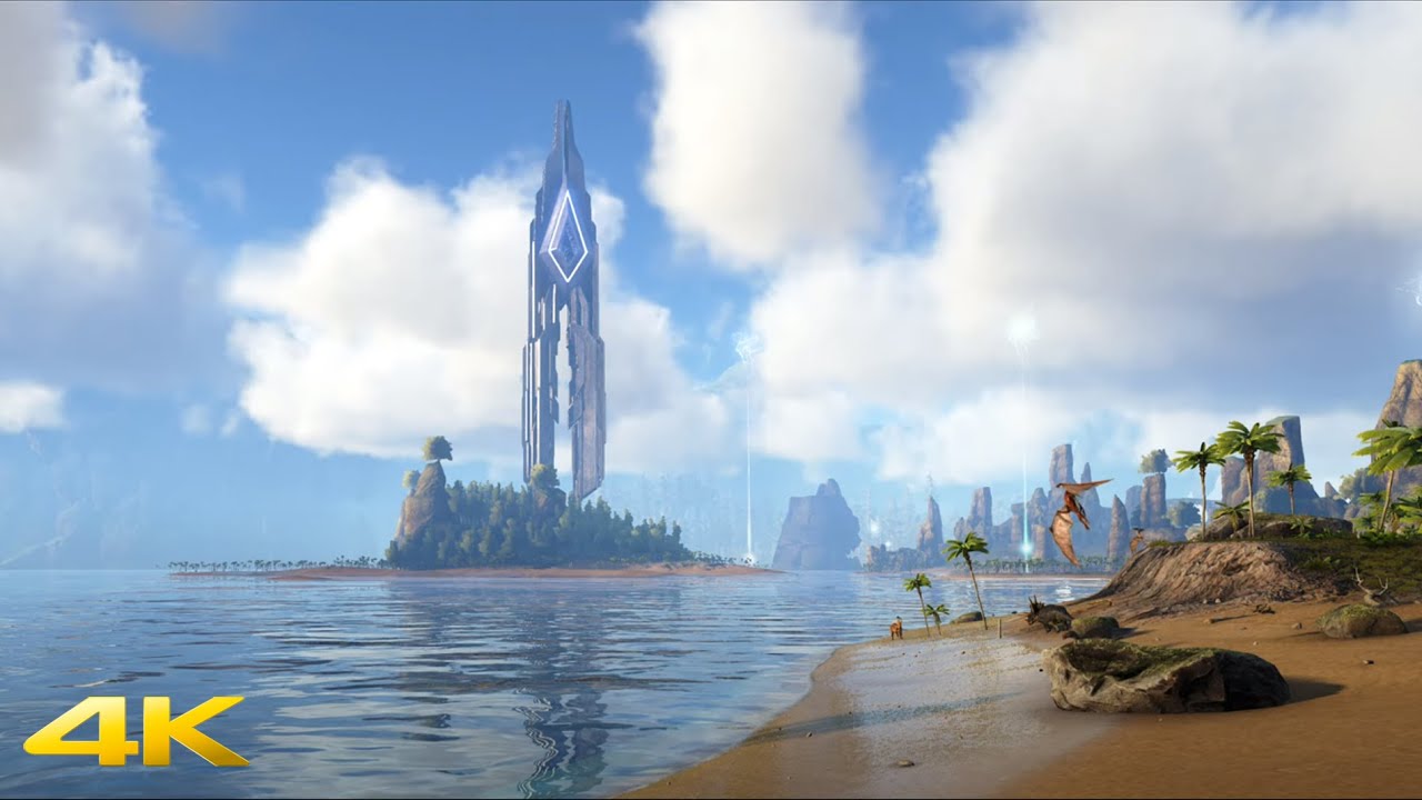 [4K] Beauty of ARK: Survival Evolved [Relaxing Music] [Live Wallpaper 1]