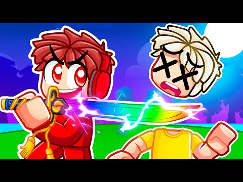 Spending $999,999 on a GOD SWORD in Roblox