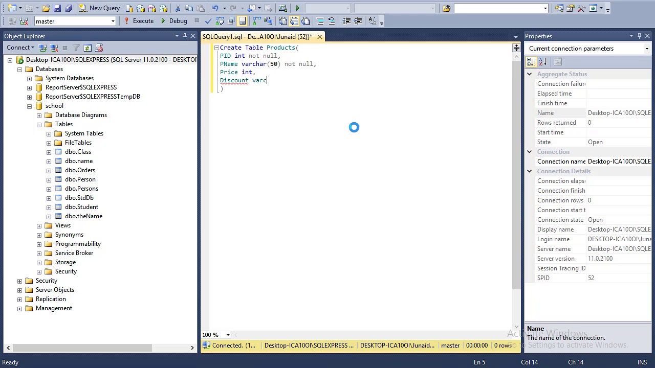 38 SQL Server - SQL DEFAULT Constraint