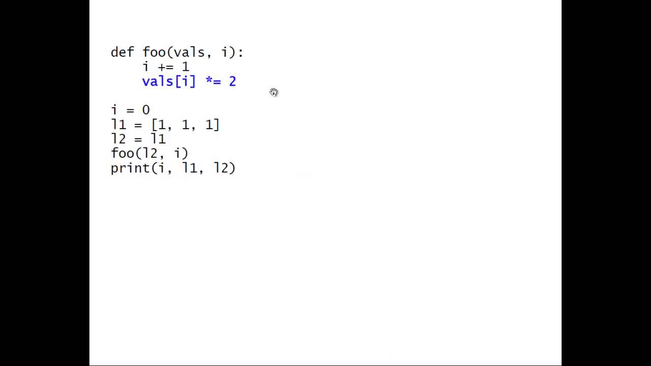 Tracing Function Calls With References