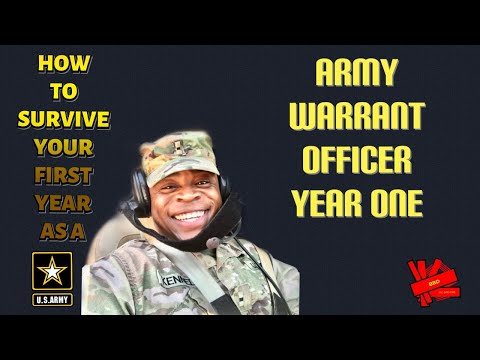 How To Survive Your 1st Year as an Army Warrant Officer
