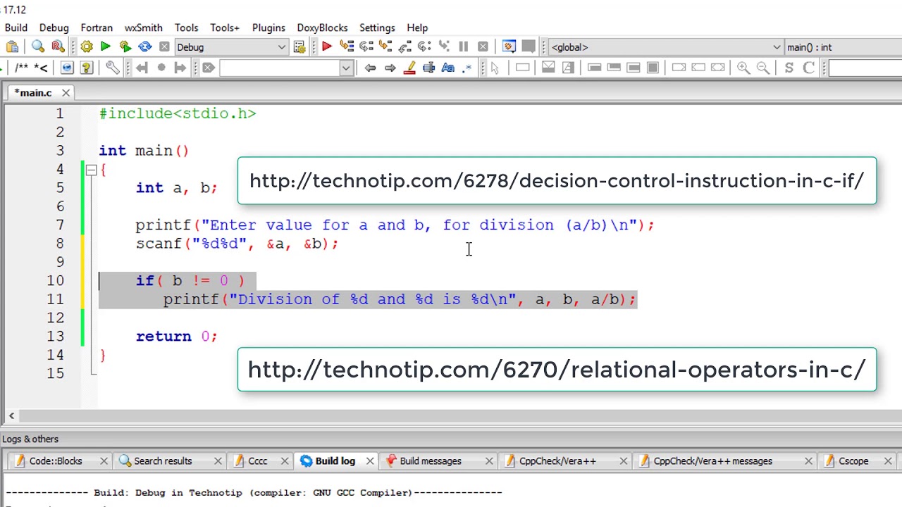 Division of Two Numbers: C Programming