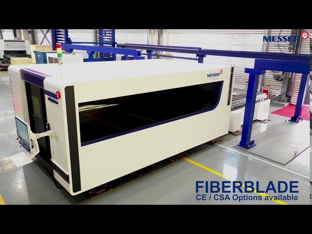 Messer Fiber Laser Cutting Machine - FiberBlade 6 - Efficient, reliable ...