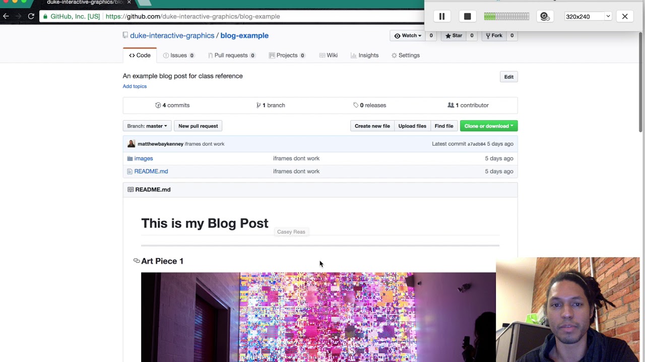 How Do I Post My Blog To Github?