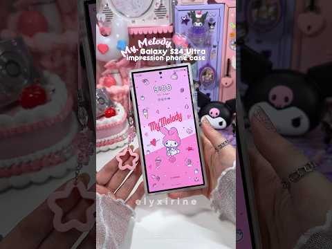#mymelody Galaxy S24 Ultra case frm SLBS 💗 #samsung #galaxys24ultra #sanrio #kawaii