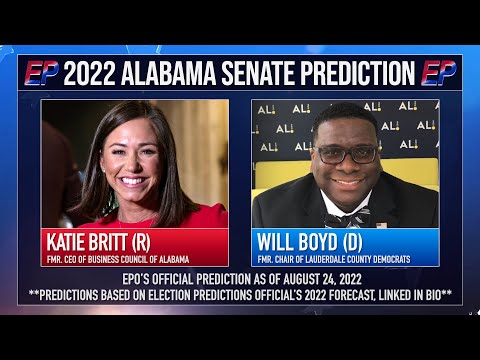 2022 Alabama senate election results: Katie Britt, Will Boyd, John ...