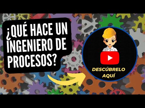 ⚙️👷♂️¿Qué hace un INGENIERO DE PROCESOS?