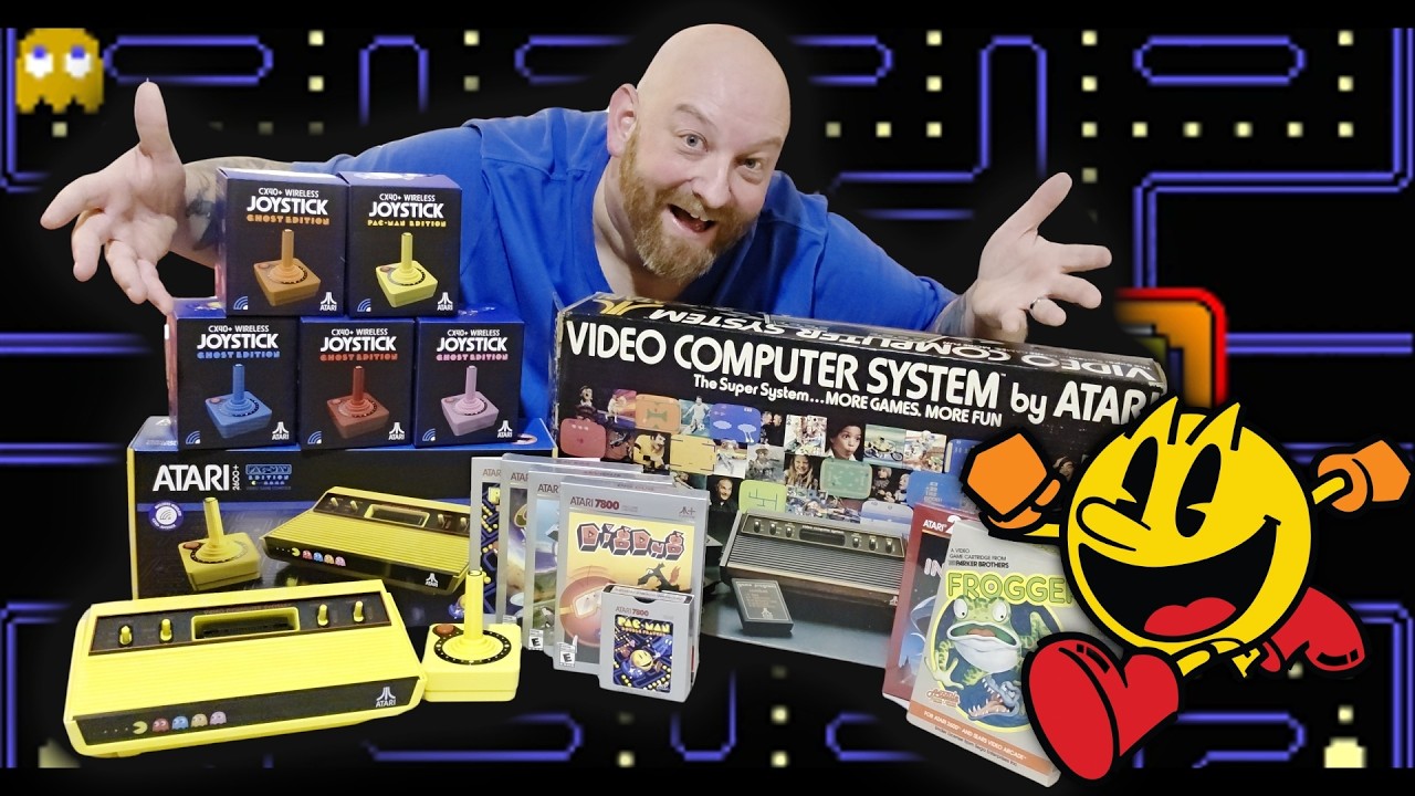 I BOUGHT THE PAC MAN EDITION ATARI 2600! daily vlog 16