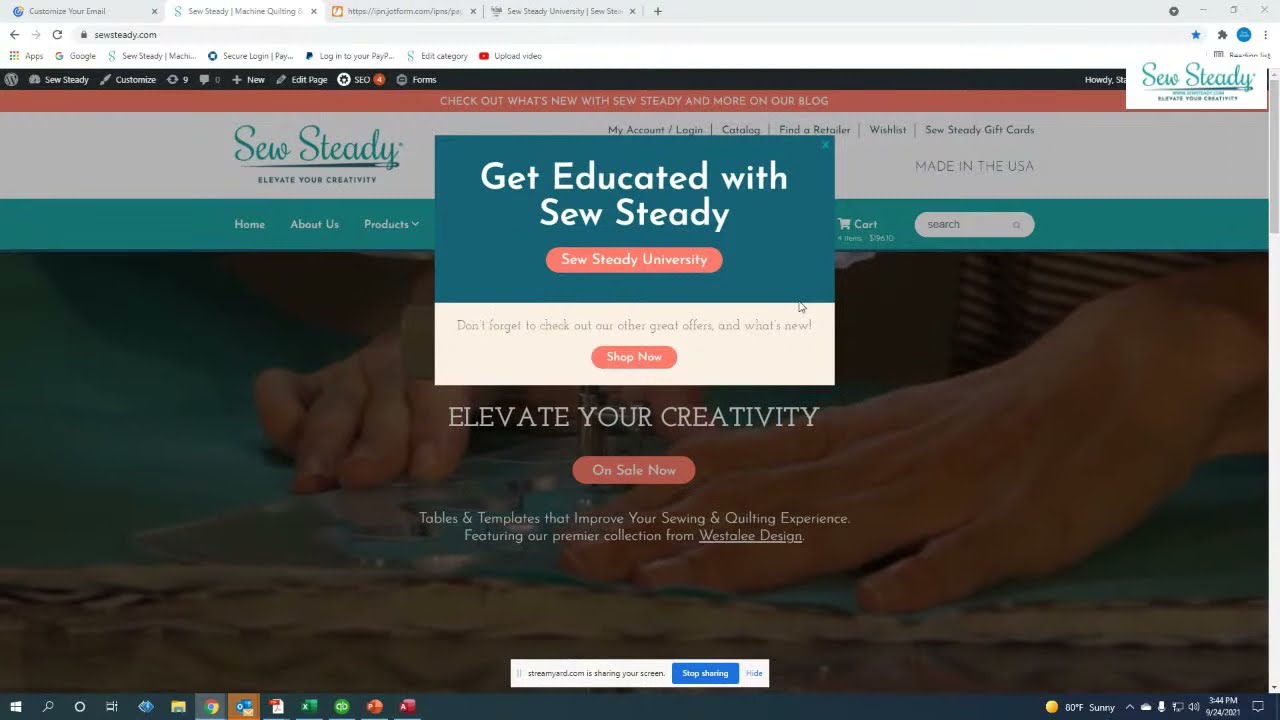 Sew Steady University