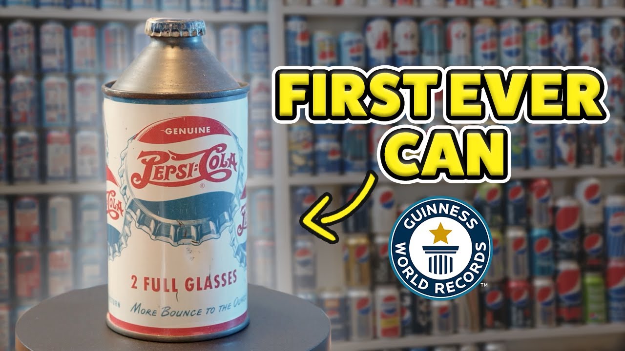 He Has Over 12,000 Pepsi Cans! - Guinness World Records