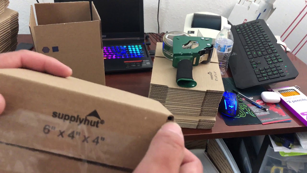 Is It Worth It? $25 100 Pack 4x4x6 shipping box review