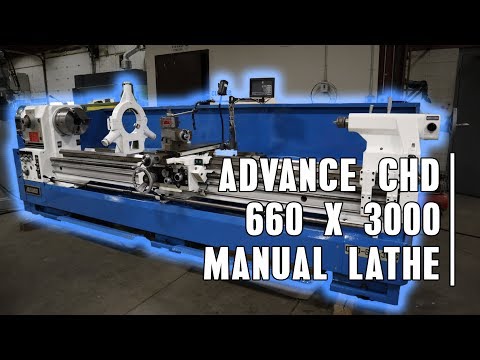 Advance CHD 660 x 3000 Manual Lathe | Stan Canada Machine Tools & Services