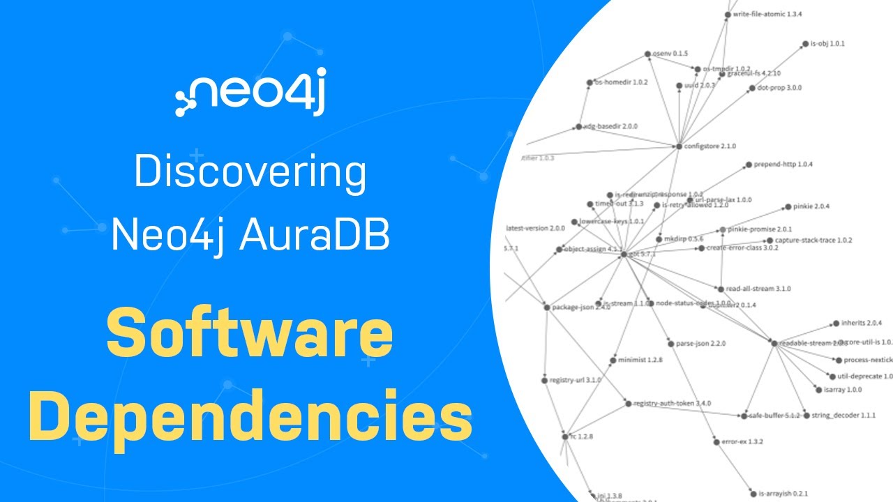 Video: Software Dependencies - Discovering Neo4j AuraDB Free with Michael and Alexander - Graph ...