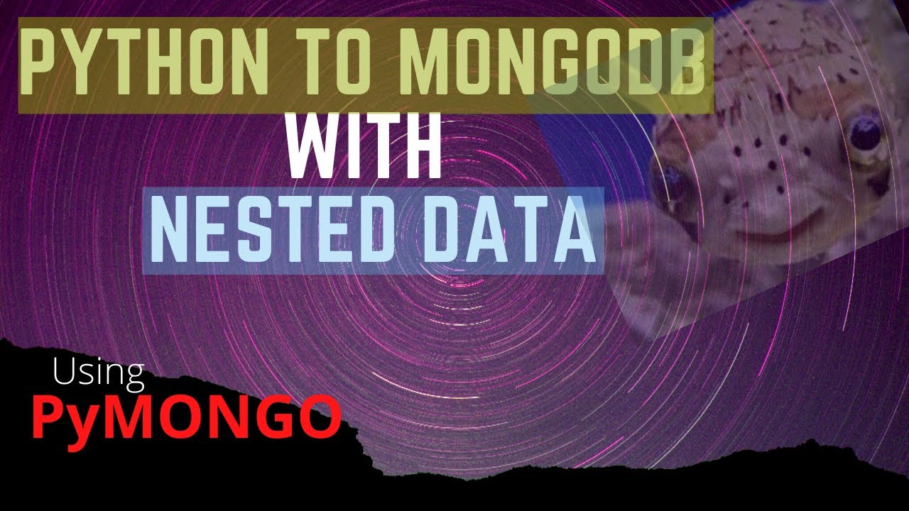 PYTHON TO MONGODB WITH PYMONGO: NESTED DATA | QUERY | AGGREGATE | MAP REDUCE