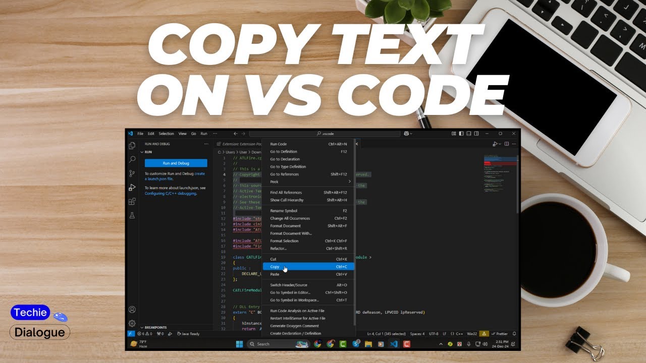 How to Copy Text on VS Code - Quick Tutorial (2025)