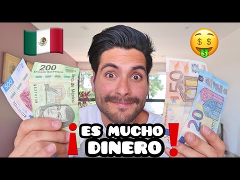 A LOT OF MEXICAN PESOS IN EXCHANGE FOR EUROS - HOW MUCH CAN YOU DO?