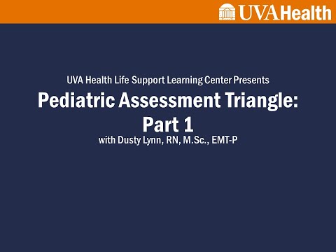 UVA LSLC Pediatric Assessment Triangle: Part 1