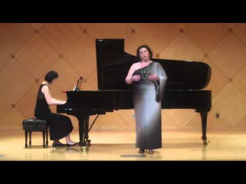 Rachel Velarde sings Santoliquido's L'assiolo canta from I canti della sera