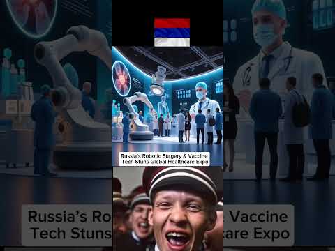 Russia’s Robotic Surgery & Vaccine Tech Stuns Global Healthcare Expo"**