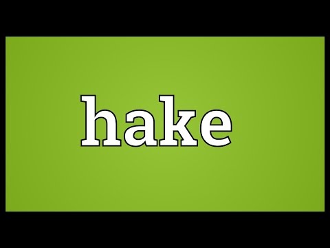 Hake Meaning