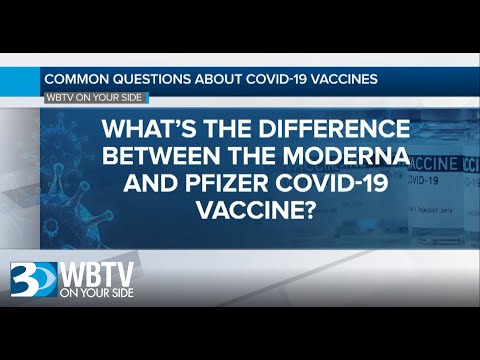 What's the difference between the two FDA-approved COVID-19 vaccines?