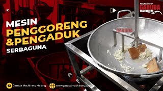 Jual Mesin Mixer dan Pemasak Saos Model Wajan Surabaya | Garuda Machinery