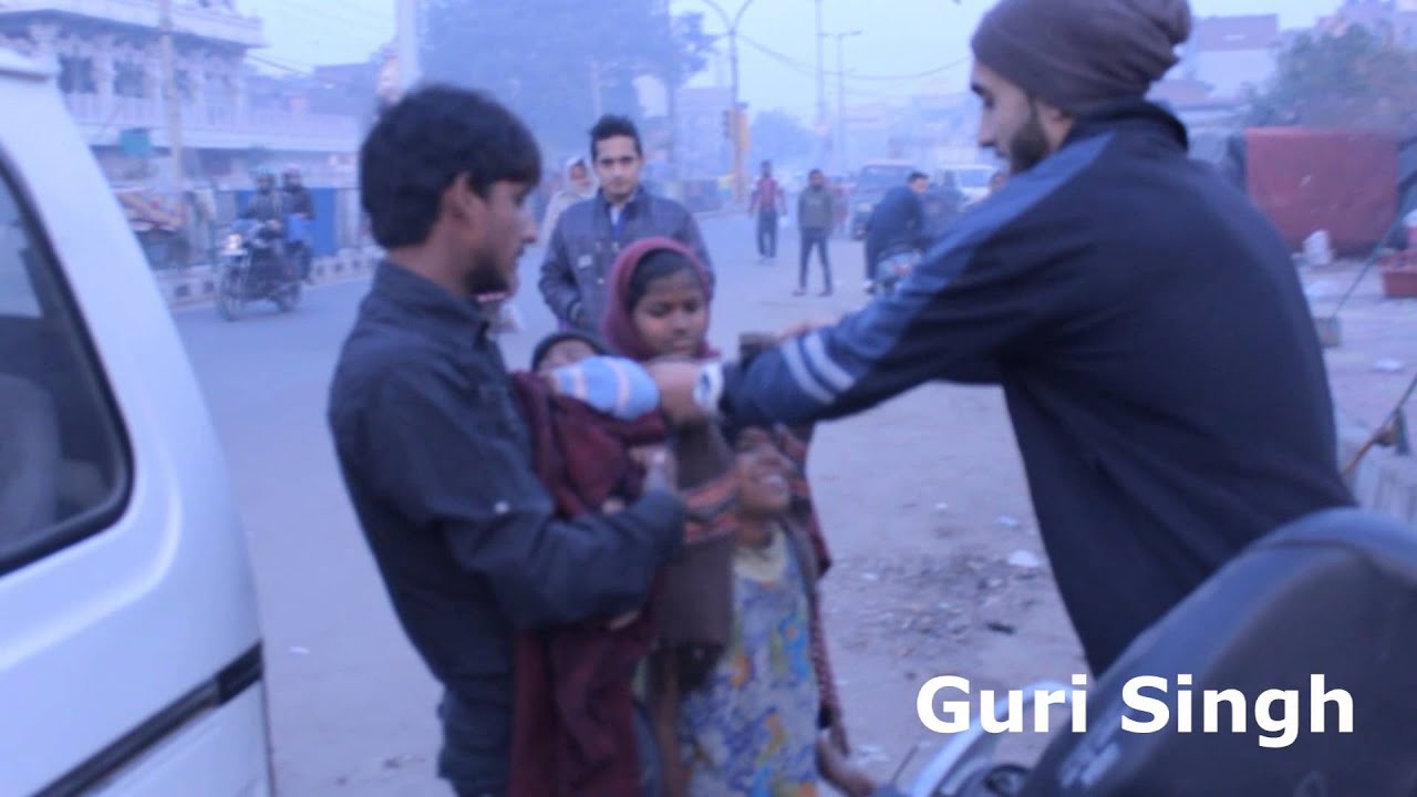 Giving Warm Clothes to Homeless - [Share For Cause]