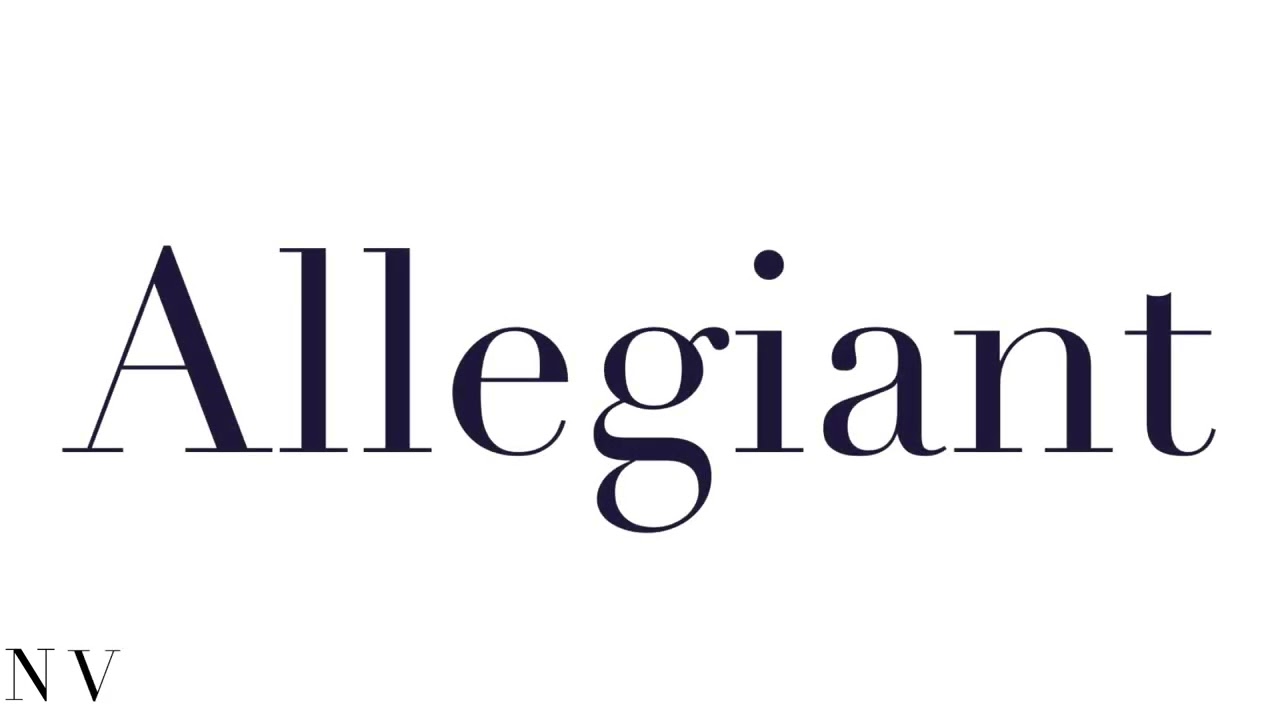 Allegiant 1950s logo