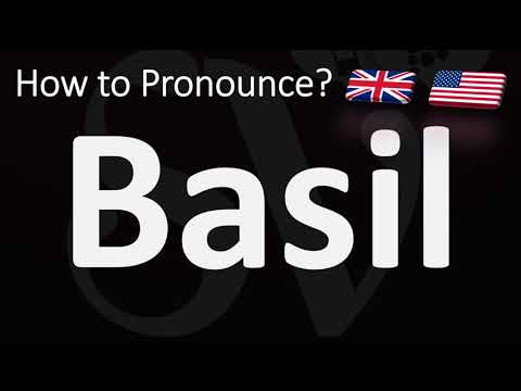 How to Pronounce Basil? (CORRECTLY)