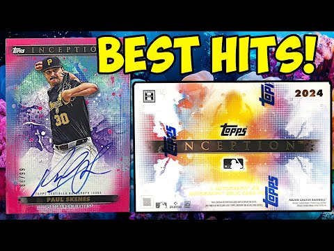 Stryker Breaks 2024 Topps INCEPTION Baseball Cards