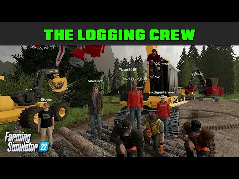 Trying Two Bunchers Again Lord Help Us - Logging Crew 112 - Farming Simulator 2022 - FDR Logging