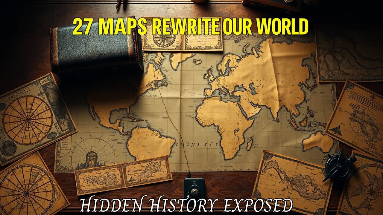 27 Ancient Maps That REVEAL a HIDDEN World History Forgot