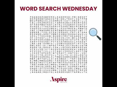 Word Search Wednesday