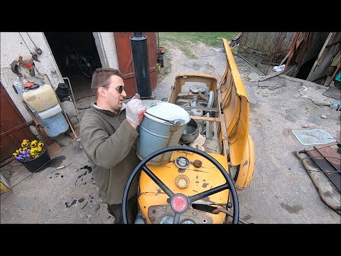 Baniak Ropy/ Wymiana Kranika w C-360/ Fotel SAM/ Betoniarka