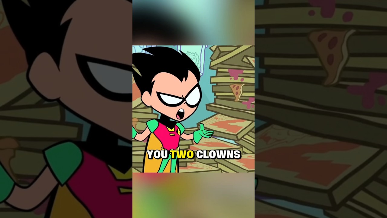 Robin finds FAT Cyborg and Beast Boy! #reels #teentitansgo #funny #dc #cartoon #shorts
