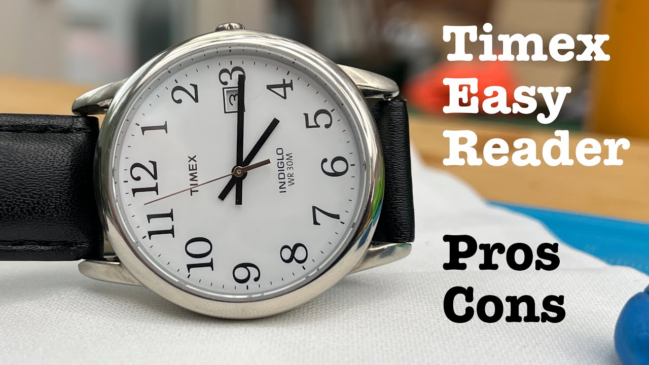 Timex Easy Reader 35mm: Technical Review & Sapphire Crystal Upgrade