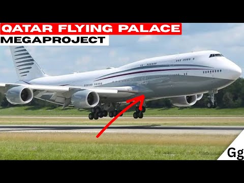 Qatar $500 million luxury plane megaproject!!!